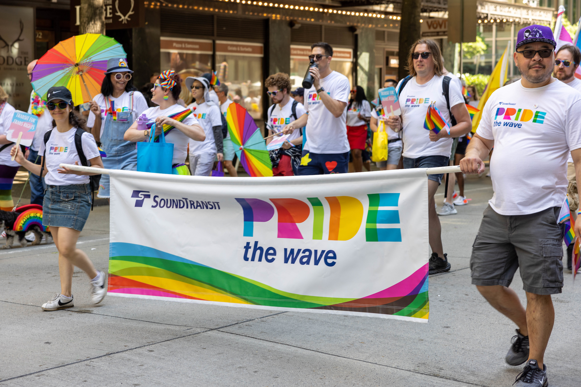 Ride transit to the Seattle Pride Parade | Sound Transit