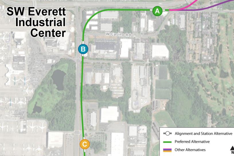 Everett Link Extension | Project map and summary | Sound Transit