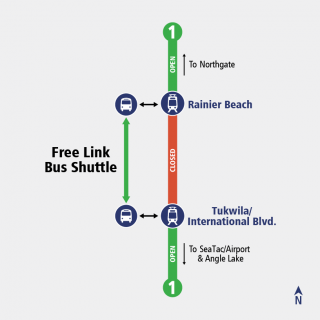 1 Line - Northgate – Angle Lake | Sound Transit