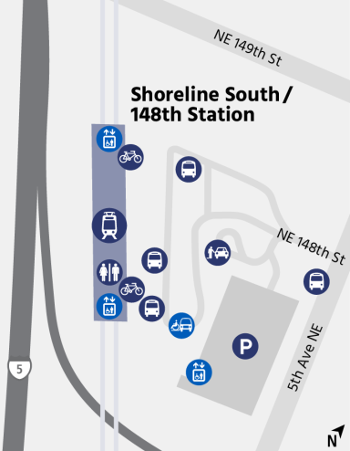 Shoreline South/148th Station | Sound Transit