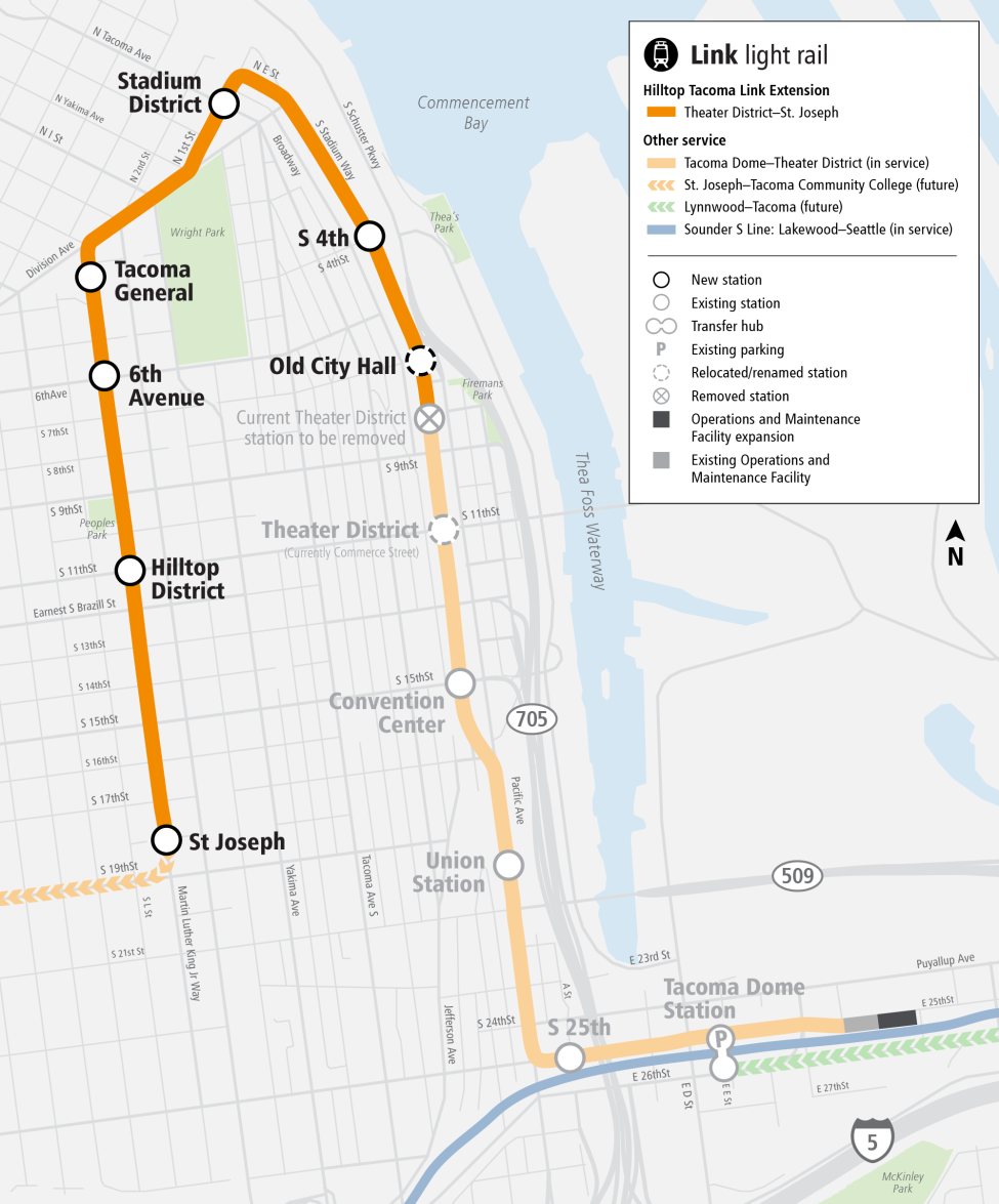 Tacoma transit connections: How to link up with the extended T Line ...