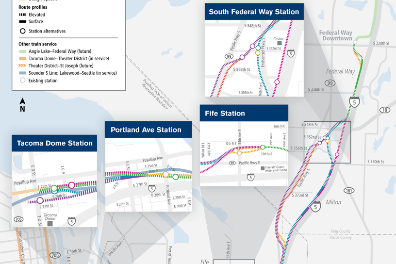 Tacoma Dome Link Extension | Project map and summary | Sound Transit