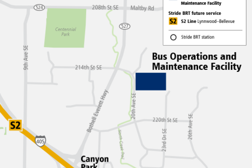 Bus Operations and Maintenance Facility | Project map and summary ...